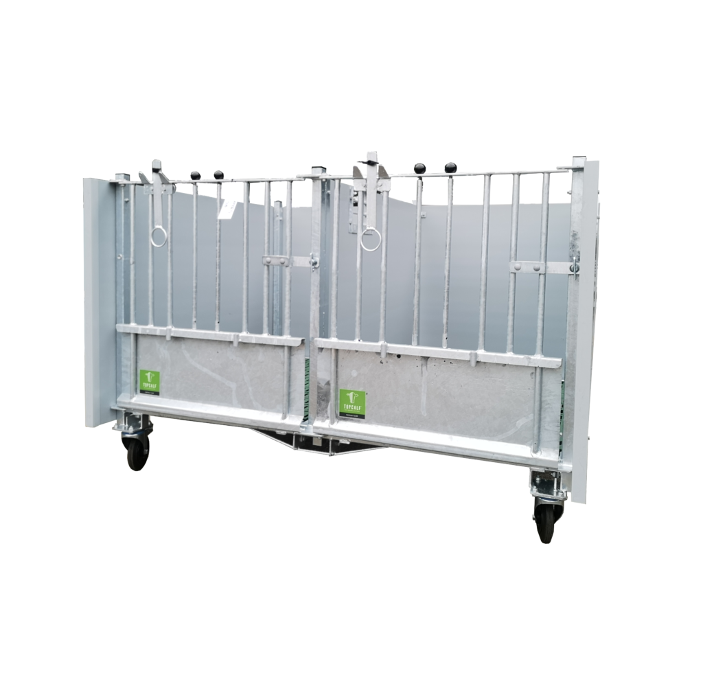 Kälberbox Duo | Optimale Hausung für zwei Kälber | Topcalf